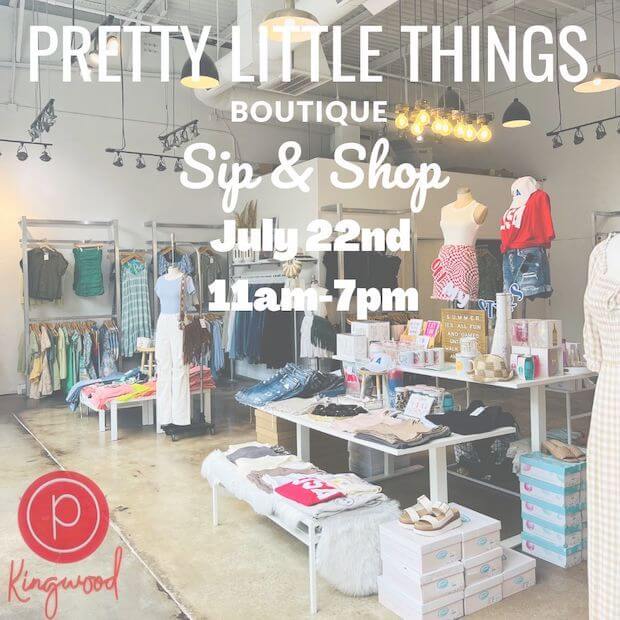 Summer Sip & Shop at Pretty Little Things Boutique